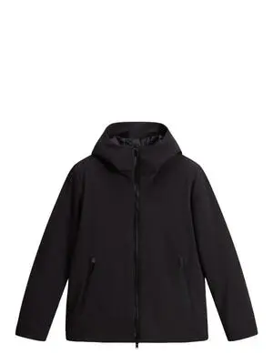 Woolrich Hooded Down Jacket - Black