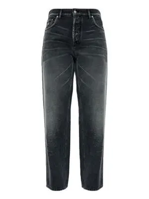 Moschino Straight-leg Jeans - Black