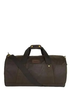 Barbour Waxed Travel Duffle Bag - Olive
