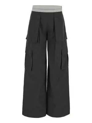 Alexander Wang Mid-rise Cargo Trousers - Black
