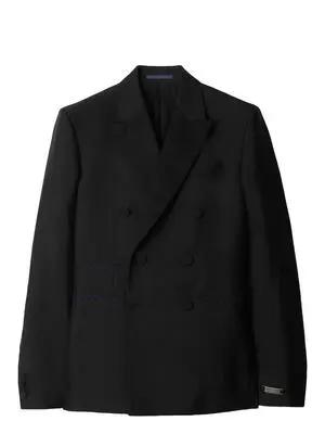 BURBERRY Burberry Double Breasted Peak Lapels Blazer