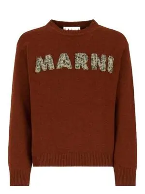 MARNI Marni Laser-Cut Logo Jumper