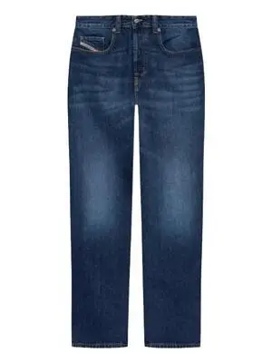 DIESEL® Diesel D-Macro Jeans - Straight Leg Navy