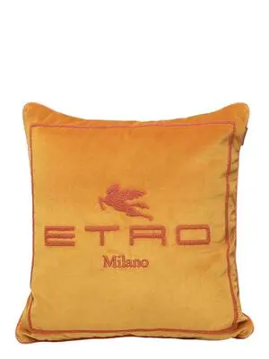 Etro Etro Milano Cushion Orange