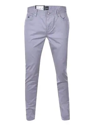 Hugo Boss Logo Casual Pants - Gray