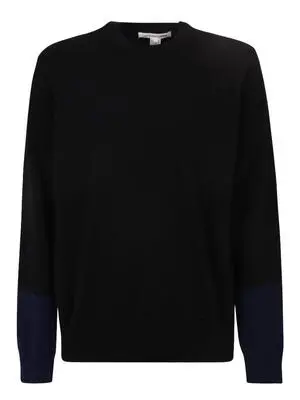 Comme Des Garçons Wool Knitted Pullover - Black