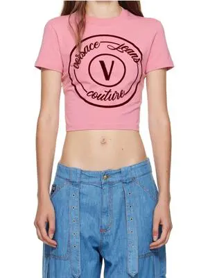 Versace Logo T-shirt - Pink