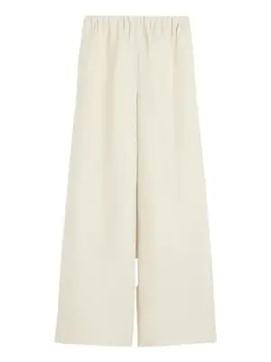 Max Mara Mxmoro Wide-leg Pants - Beige