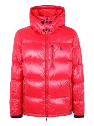 Polo Ralph Lauren Hooded Puffer Jacket - Red