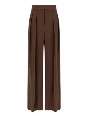 BRUNELLO CUCINELLI Brunello Cucinelli Pleated Mid-Waist Trousers