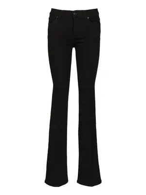 7 For All Mankind Flared Jeans - Black