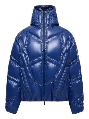 Moncler Long-sleeved Down Jacket - Bright Blue