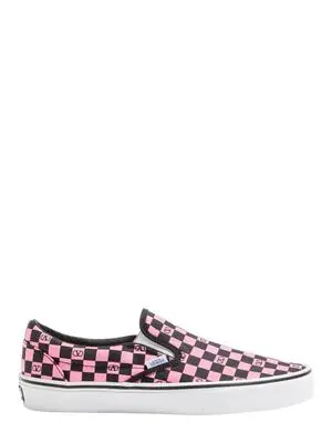 Valentino Garavani X Vans Authentic Checkerboard Slip-on Sneakers - White