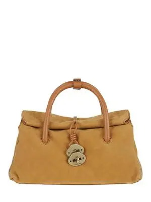 ZANELLATO Bimetal Buckle Handbag - Brown