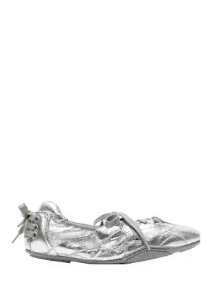 Acne Studios Lace-up Sneakers - Silver
