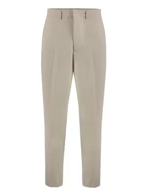 DEPARTMENT 5 Wool Blend Tailored Slacks - Beige