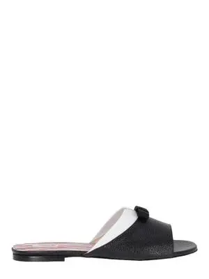 THOM BROWNE Thom Browne Flat Sandals With Bow Detailing