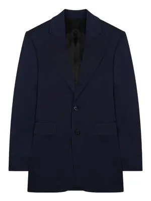 Celine Lapel Long-sleeved Blazer - No