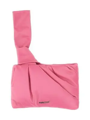 AMBUSH Logo Lettering Wrist Clutch Bag - Pink