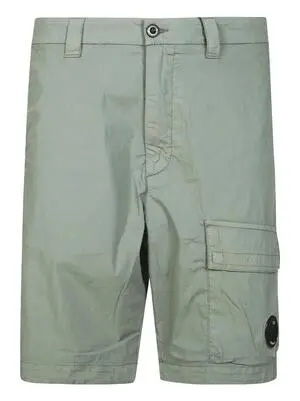 C.P. COMPANY Lens Pocket Cargo Shorts - Gray