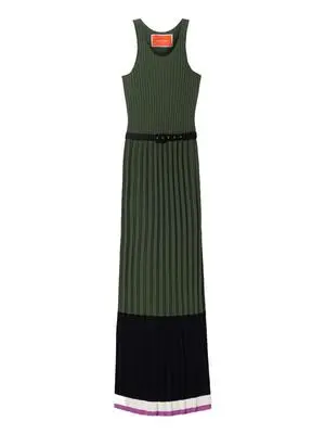 La DoubleJ Organetto Knit Maxi Dress - Green