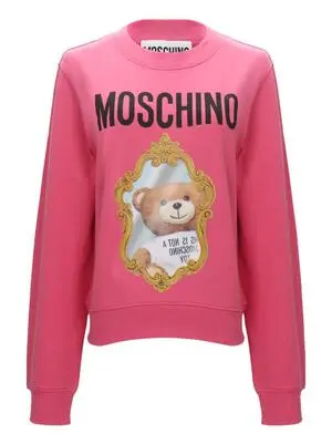 Moschino Teddy Bear Logo Sweatshirt - Pink