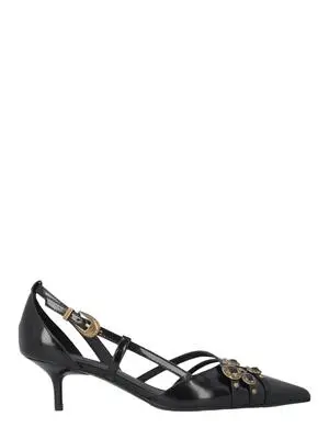 Pinko Gloria Slingback Pumps - Black