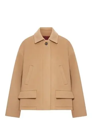 Gucci Long Sleeved Caban Jacket - Camel Brown
