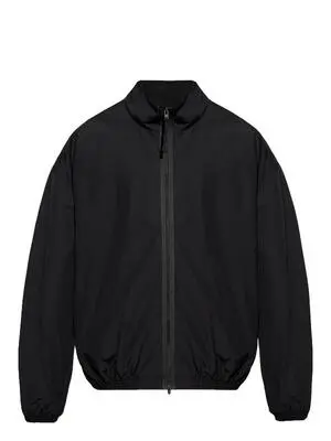 Acne Studios Acne Studios Logo Embroidered Zip-Up Jacket Black