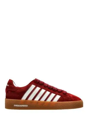 Dsquared2 Round Toe Lace-up Sneakers - Brown