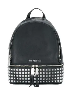 Michael Kors Rhea Studded Backpack - Black