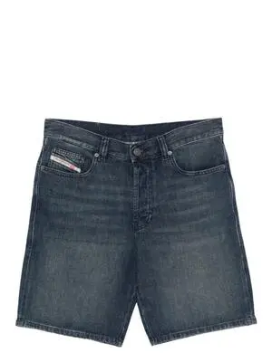 DIESEL® Five-pocket Denim Shorts - Black