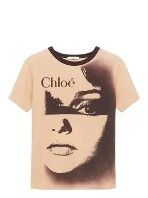 CHLOÉ Chloe Graphic Print T-Shirt