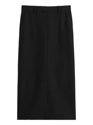 TOTEME Low-waisted Pencil Skirt - Black