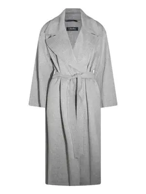 MAX MARA Max Mara Belted Long-Sleeved Coat