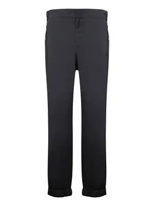 Moncler Elastic Waist Casual Pants - Black