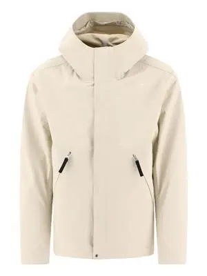Stone Island Long-sleeved Hooded Windbreaker - Gypsum Color
