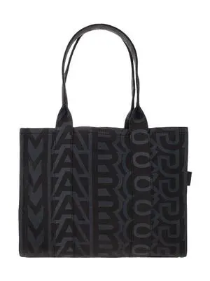 Marc Jacobs Logo Shoulder Bag - Black