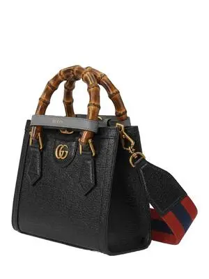 Gucci Mini Diana Top Handle Bag - Black