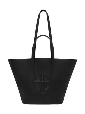 ANINE BING Palermo Leather Tote Bag - Black