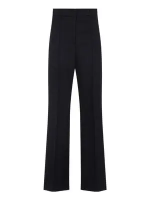 PRADA Prada High-Waist Pleat-Detailed Trousers
