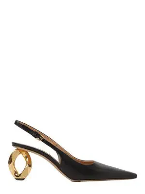 J.W.ANDERSON Open-heeled High Heels - Black