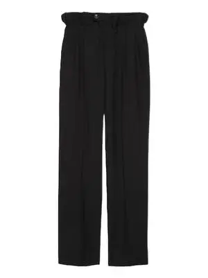 Gucci Tailored Trousers With Elasticated Waist - Black