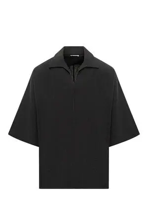 Fear Of God Short Sleeved V-neck Shirt - Black