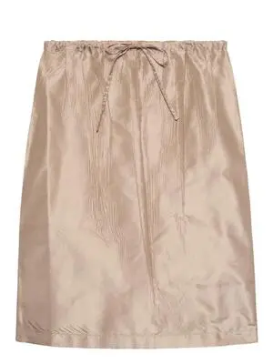 Prada Drawstring Midi Skirt - Cord