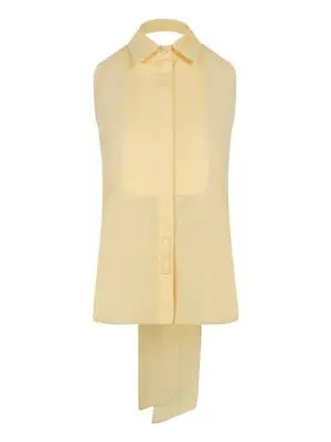 Max Mara Rupia Sleeveless Top - Yellow