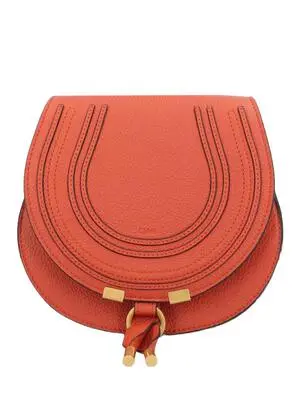Chloé Chloe Marcie Saddle Bag Red