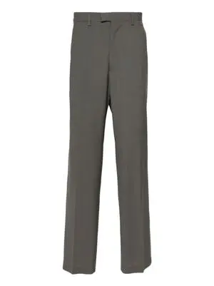 MAISON MARGIELA Pressed-crease Tailored Trousers - Gray
