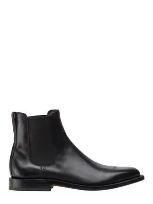 FERRAGAMO High-top Chelsea Boots - Black