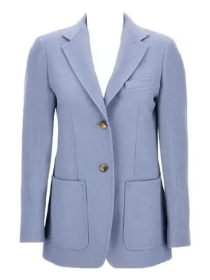 MAX MARA Max Mara Single-Breasted Blazer With Classic Lapel And Patch Pockets